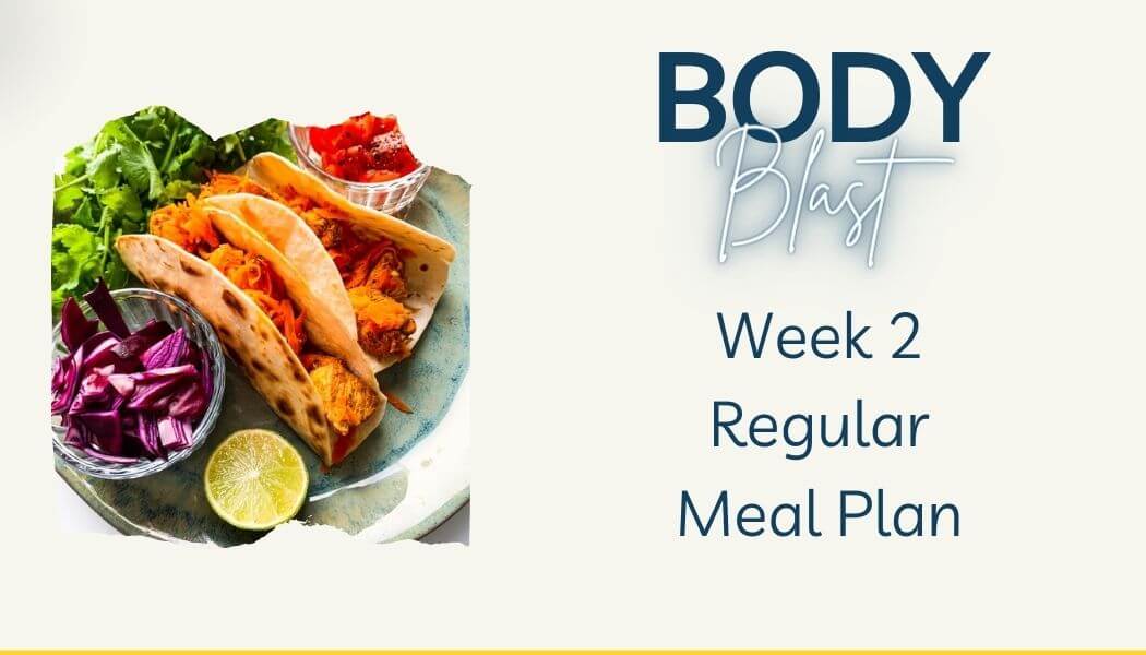 Meal Plan 2: 28 Day Week 2 Regular Meal Plan : Pepper Hustle On Demand